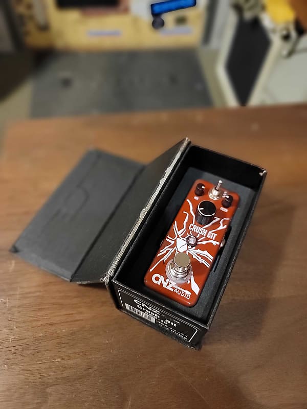 CNZ Crush Bit bit crusher pedal - Red | Reverb