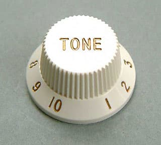 Ibanez 4KB1JF2W tone control knob - white | Reverb UK