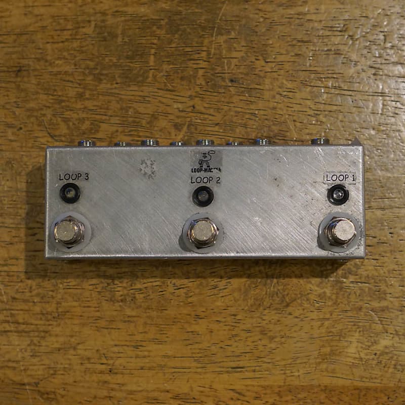 Loop-Master 3 Button FX Looper Utility Pedal - Used | Reverb