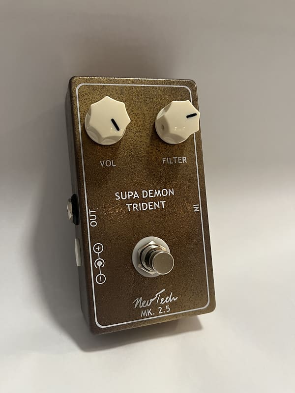 Nevtech Supa Demon Trident 2024 - Gold Brown S/N SDT0487 | Reverb