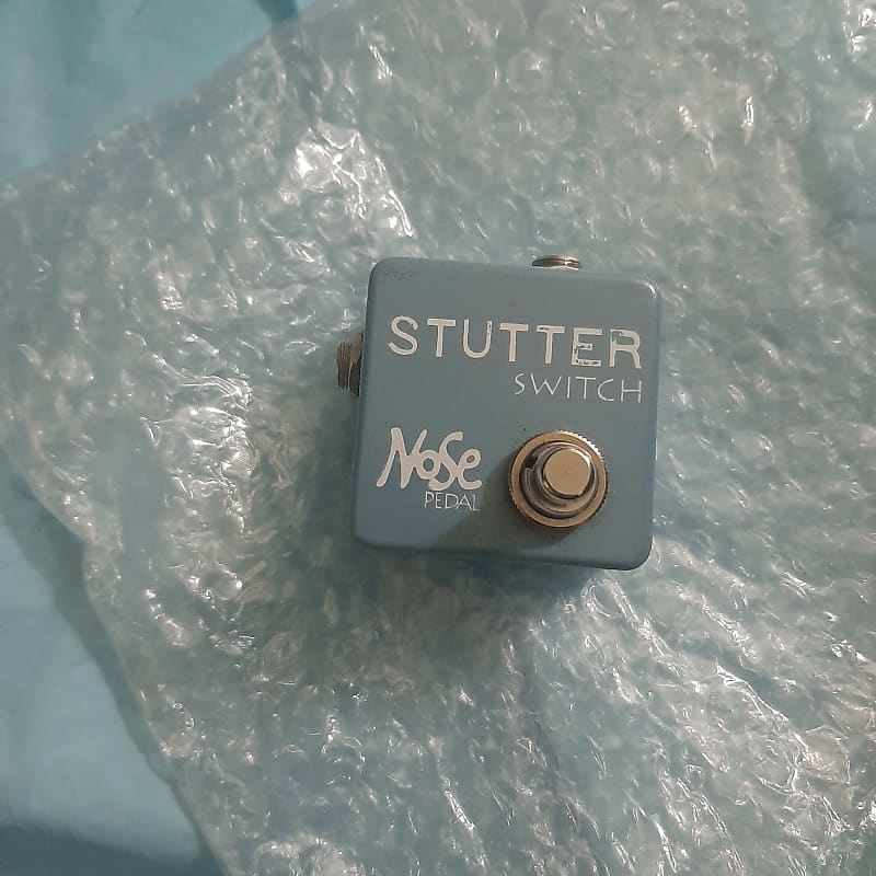 NosePedals Stutter/ mute switch - Sky Blue | Reverb