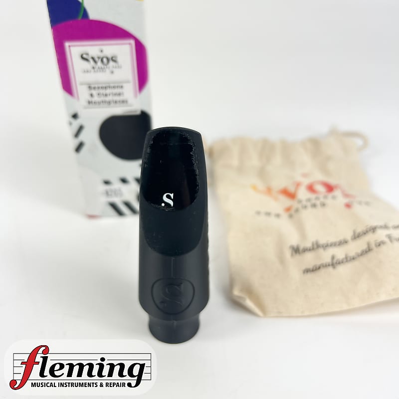 SYOS Steady Alto Mouthpiece 7 in Black | Reverb