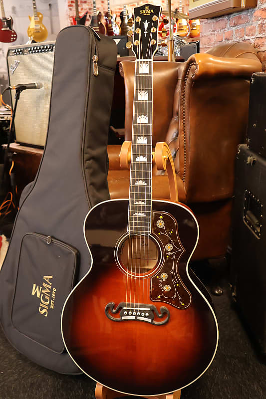 Sigma SGJA-SG200-VSB Full Solid Jumbo (USED) | Reverb