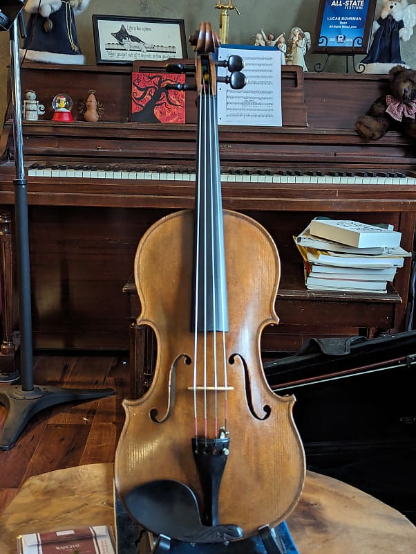 Revived Antique 16" Viola Dated 1893 Time Capsule Vintage | Reverb