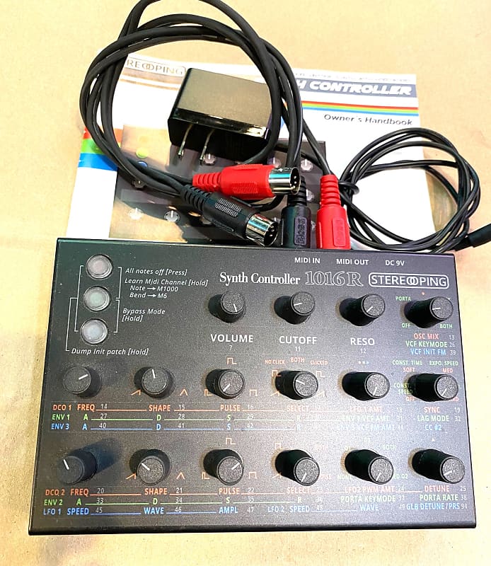 Stereoping Synth Controller for Matrix-6R | Reverb