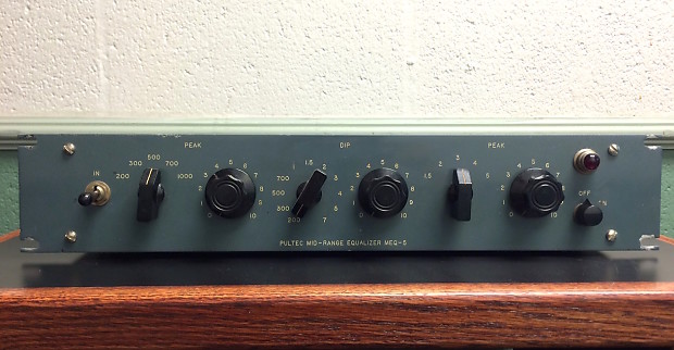 Pultec MEQ-5 Mid-Range Equalizer | Reverb