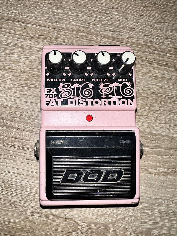 DOD Big Pig 1990s - Pink | Reverb