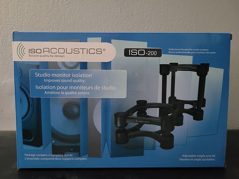 IsoAcoustics ISO-200 Isolation Stands for Studio Monitors | Reverb