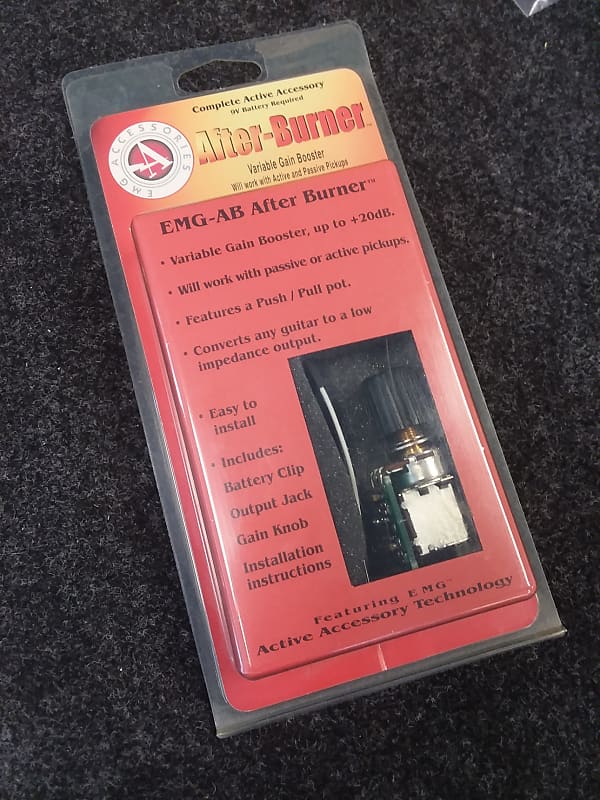 EMG After-Burner Variable Gain Boost NOS | Reverb