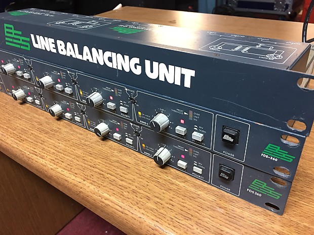 BSS Audio BSS-FDS 360 Frequency Dividing System with Limiters | Reverb