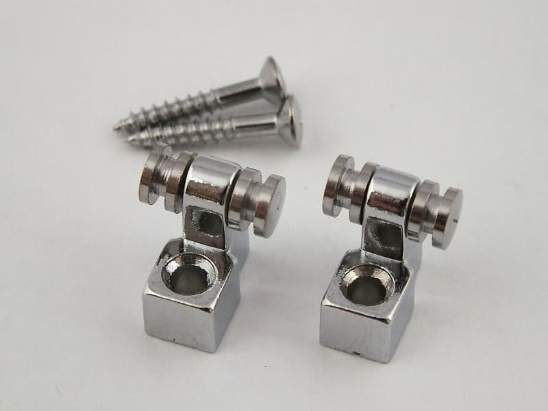Chrome Roller String Trees for Stratocaster or Telelecaster | Reverb
