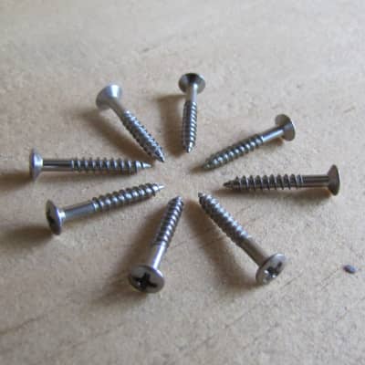 SGM Pickup Ring Screws, Chrome, Fits Gibson, Epiphone, PRS | Reverb