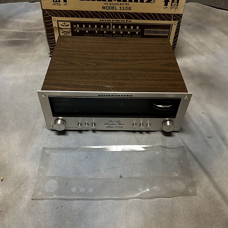 Vintage Marantz Model 115B AM/FM Stereophonic Tuner | Reverb
