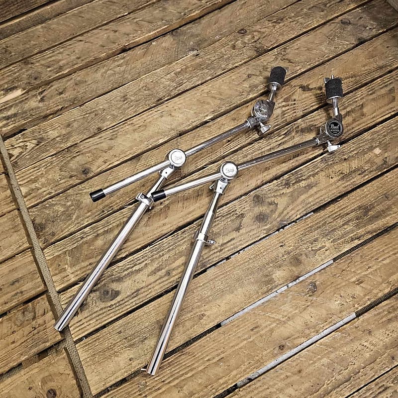 Cymbal Boom Arms Pearl Vintage PAIR USED! RKARM181223 | Reverb