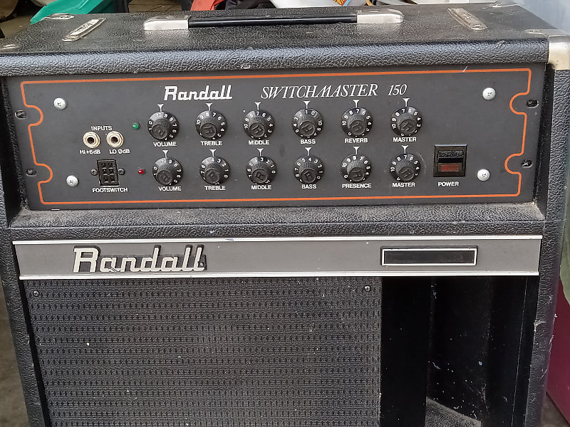 Randall Switchmaster 150 1970s - Black | Reverb