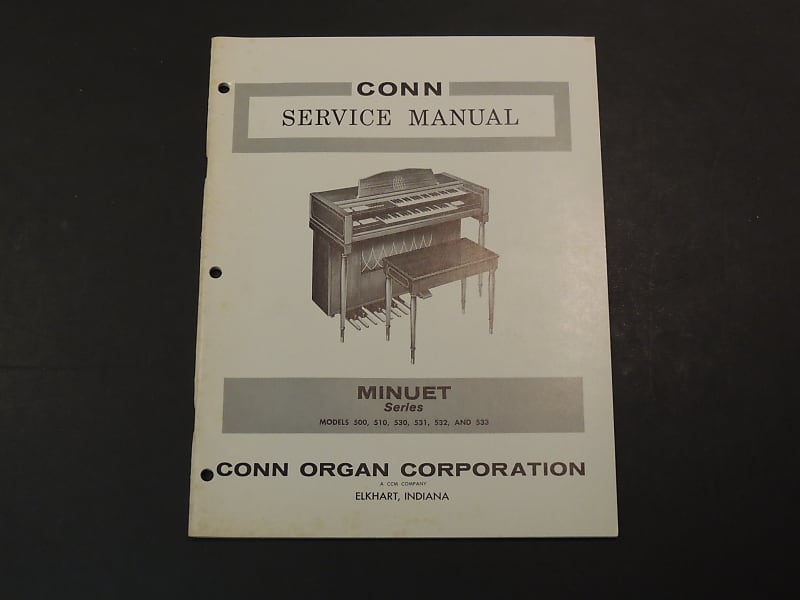 Conn Minuet Series Model 500, 510, 530, 531, 532, and 533 | Reverb