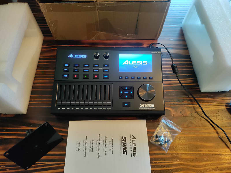 Alesis Strike Pro Drum Module Mount Manual AC Adapter Cable | Reverb