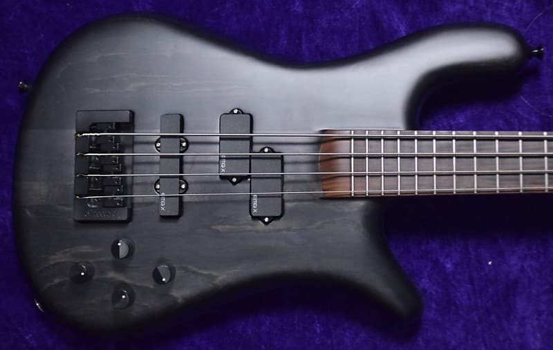 Spector USA Forte 4, Matte Black / Pau Ferro *Thin 1.5" Neck, | Reverb