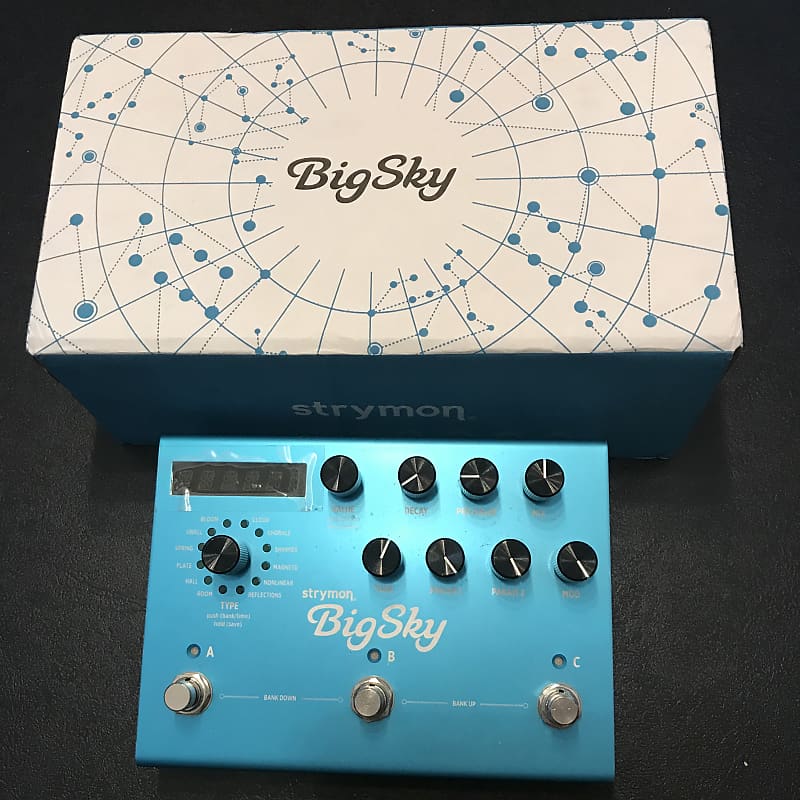 Strymon Big Sky Reverb 2013 - Present Blue | Reverb