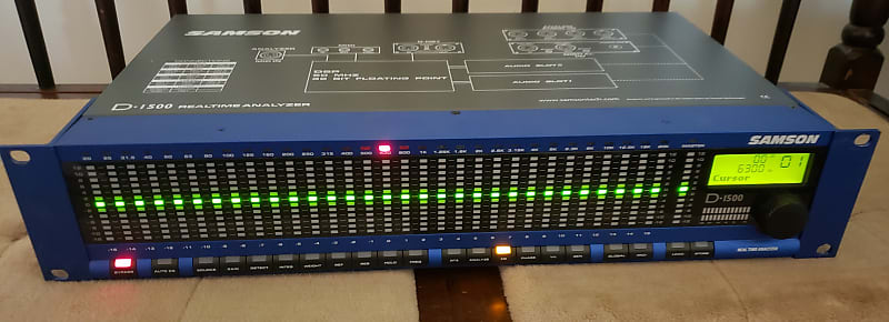Samson D 1500 Real Time Analyzer Rta Reverb