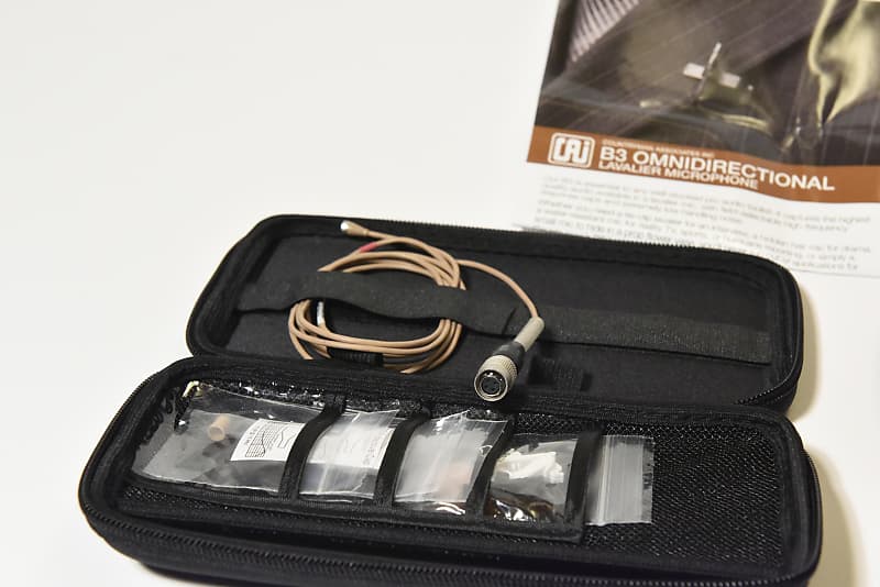 Countryman B3 W5FF05TAT Isomax Mic (Tan, Lo-sens, for Audio | Reverb