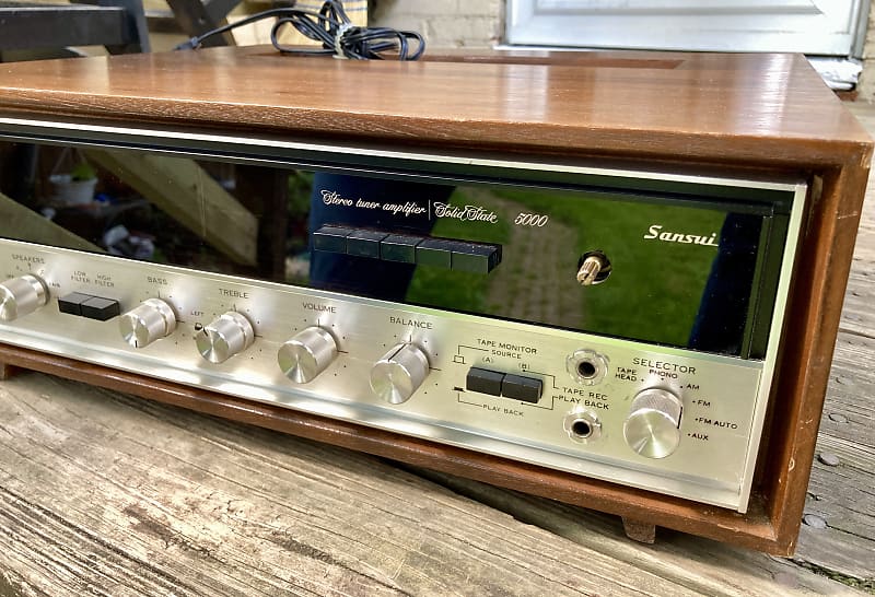 Sansui 5000 Vintage Hi-Fi Stereo Amplifier | Reverb