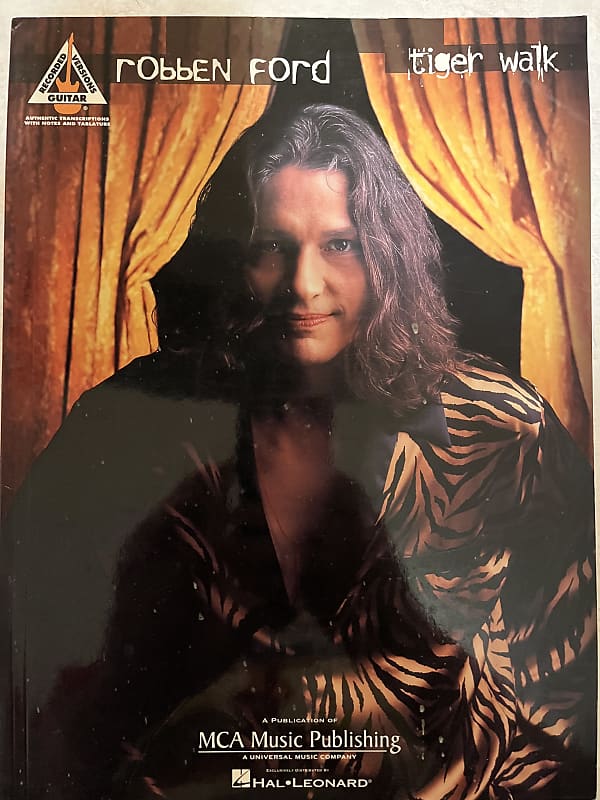 Robben Ford - Tiger Walk - Guitar Tab / Tablature Book | Reverb