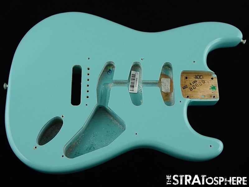 USA Fender Stratocaster ERIC JOHNSON Strat BODY Tropical | Reverb