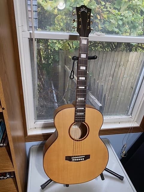 GUILD JUMBO JUNIOR E RESERVE 5P/FM NATURAL 2022 NATURAL NEVER | Reverb