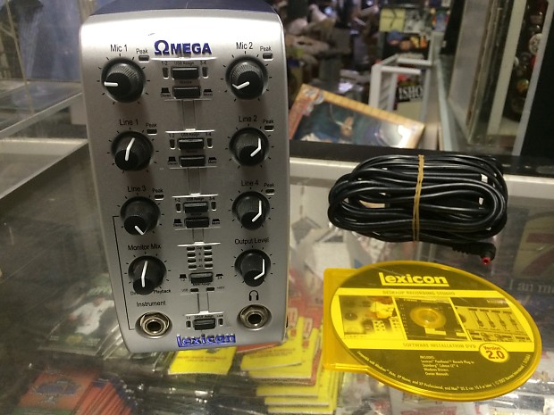 Lexicon Omega Desktop Recording Studio With Software + AC | Reverb
