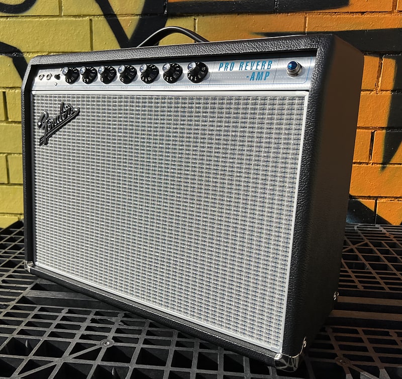 Fender 68 Pro Reverb Silver face | Reverb