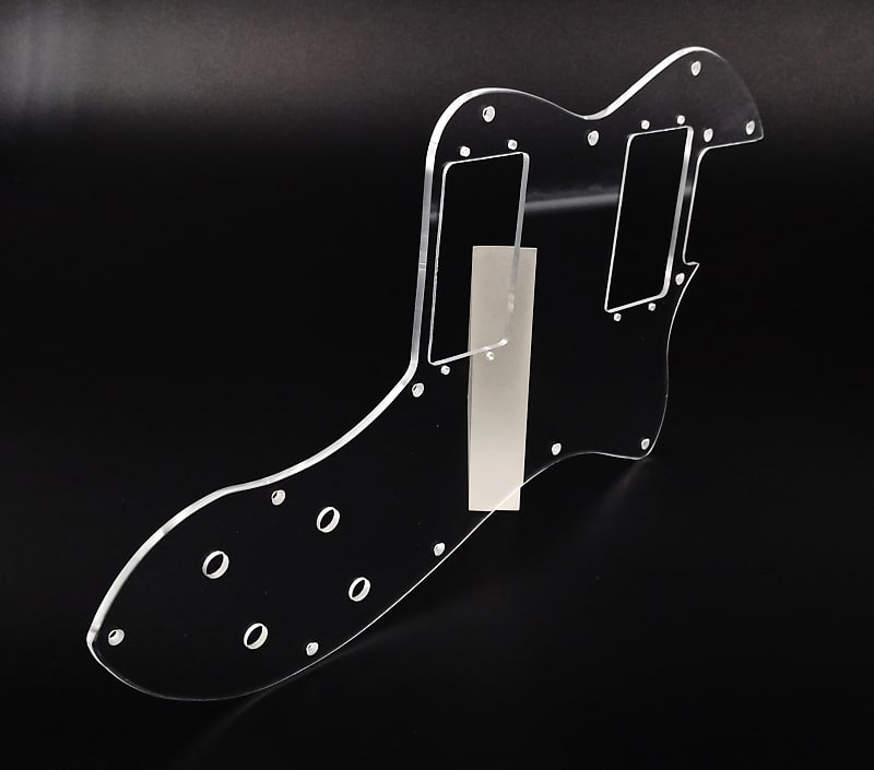 clear acrylic pickguard for fender telecaster thinline 72' | Reverb