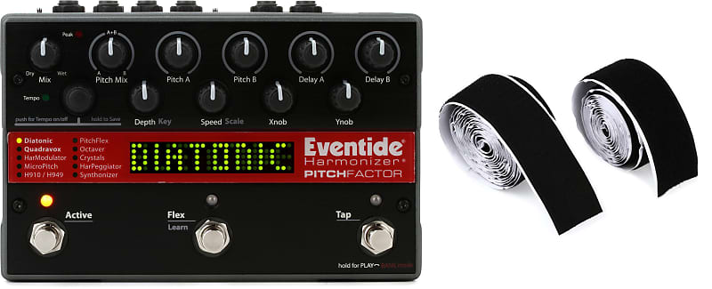 Eventide PitchFactor Harmonizer Pedal Bundle with Pedaltrain | Reverb