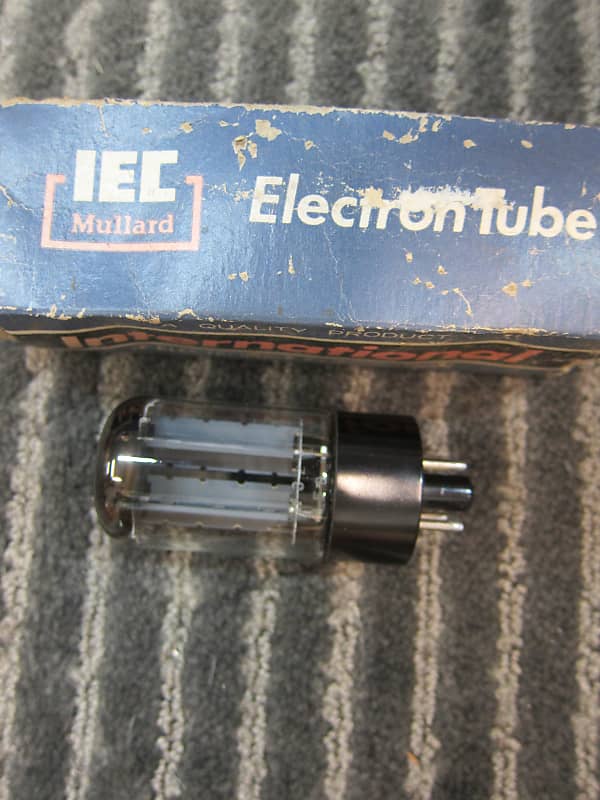 Vintage Mullard GZ34 5AR4 Rectifier Tube, Sawtooth, Batch | Reverb