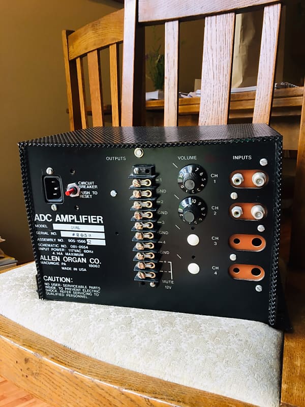 Allen Organ Co Dual Two channel amplifier | Reverb