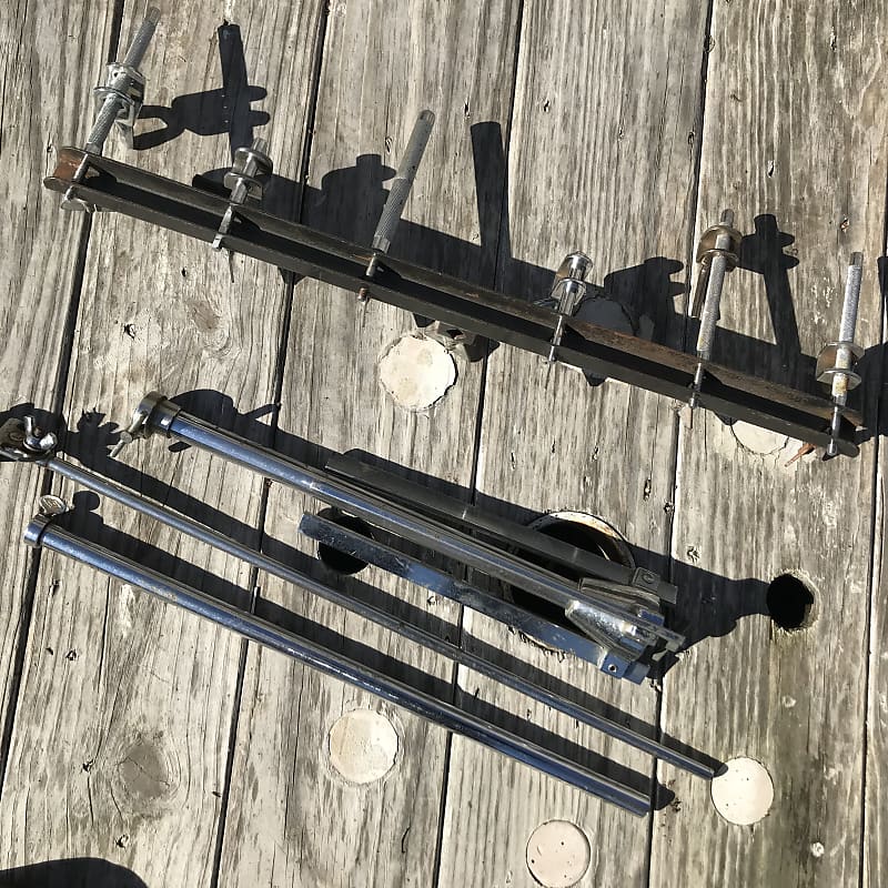 LP Everything Rack & Flat Base Cymbal Stand Rig | Reverb