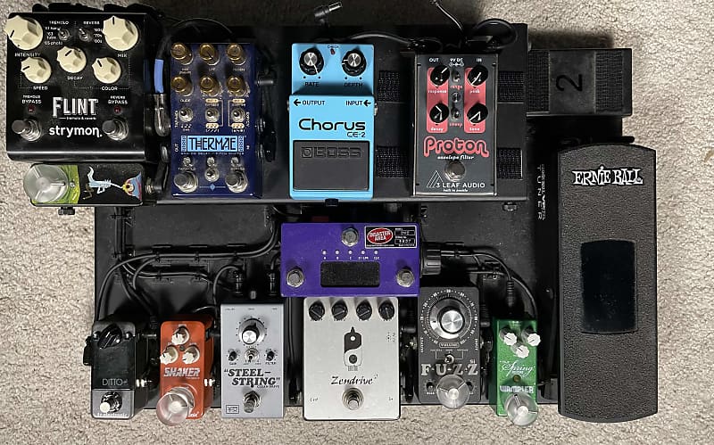 Vertex 21 x 14 Pedalboard with riser and pelican case | Reverb