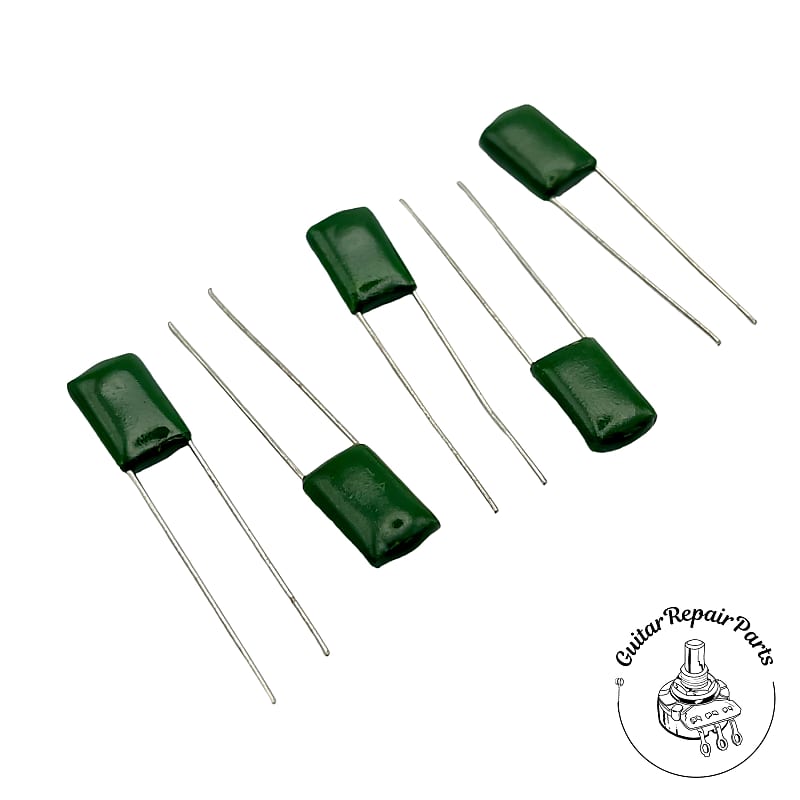 Polyester Film Tone Capacitors .1uF 100v (5 pcs) | Reverb