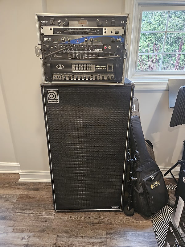 Ampeg SVT-4 PRO 1200-Watt Bass Amp Head 1997 - 2006 - Black | Reverb