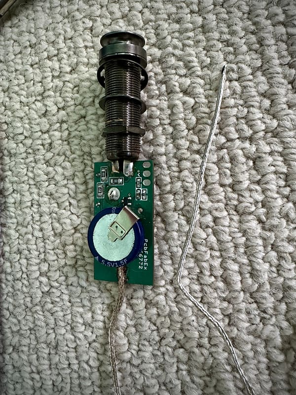 Mi-Si Acoustic Trio Endpin Guitar PreAmp - LR Baggs | Reverb