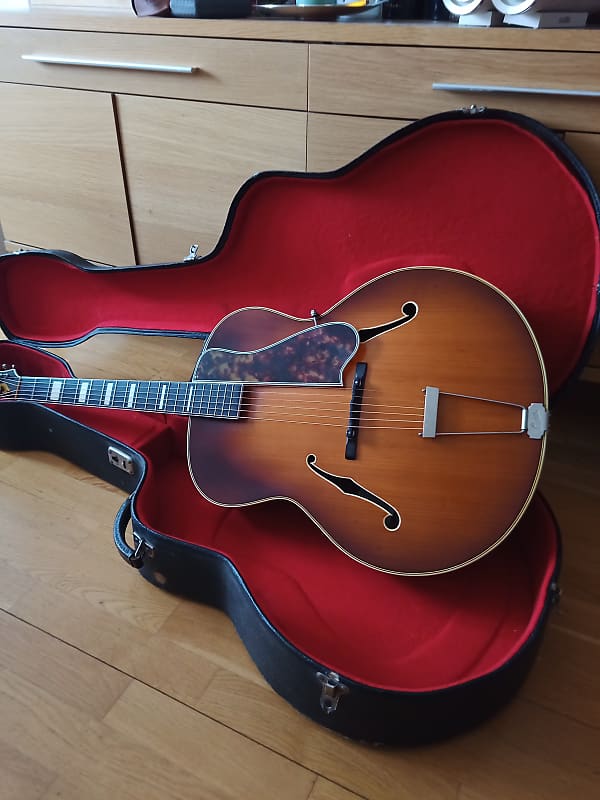 Herman Carlson Levin Model 4 archtop jazz quitar 1949 - | Reverb
