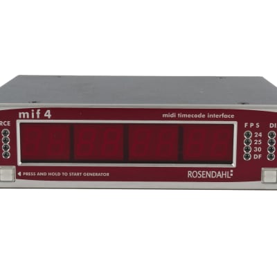 Rosendahl MIF4 MIDI Timecode Interface [USED] | Reverb