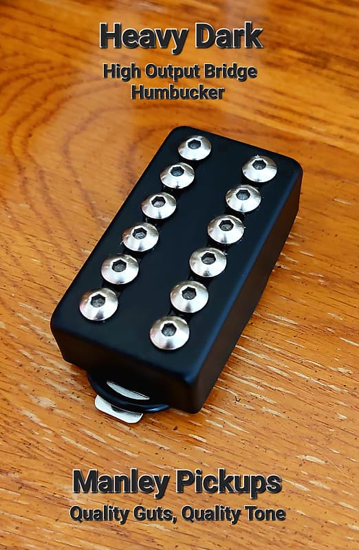 SOLD OUT***Manley Pickups 'Heavy Dark' High Output Bridge | Reverb