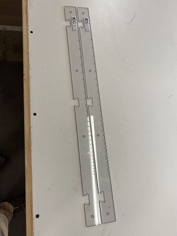 Luthiers Mercantile (LMII) Fret slotting templates, 24.75 and | Reverb