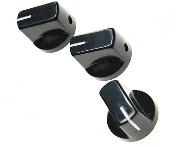 *NEW Set of 3 Amp Style Pointer KNOBS for Amps, Pedals + | Reverb
