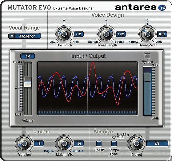 Antares MUTATOR Evo - Vocal Effects Plug-in | Reverb Italia