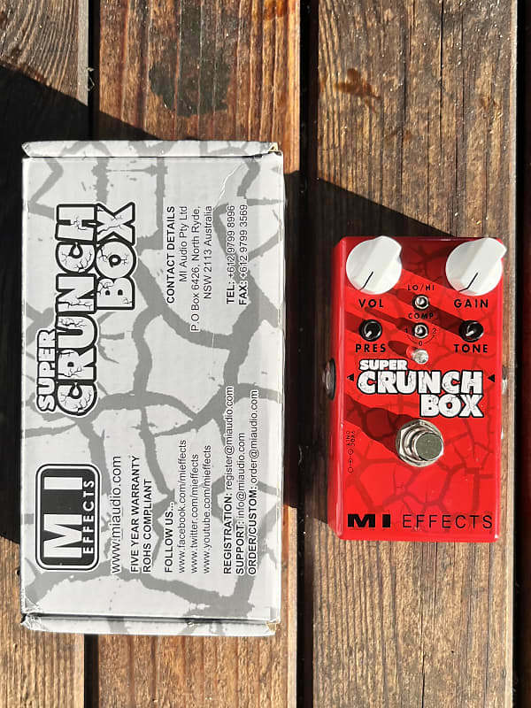 MI Effects Super Crunch Box Marshall Plexi Overdrive | Reverb