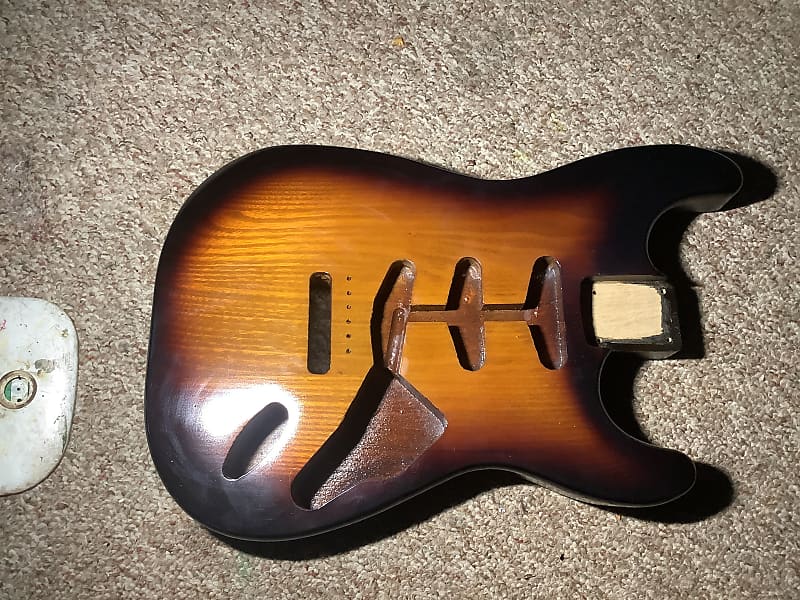 Woodtech routing Strat body | Reverb