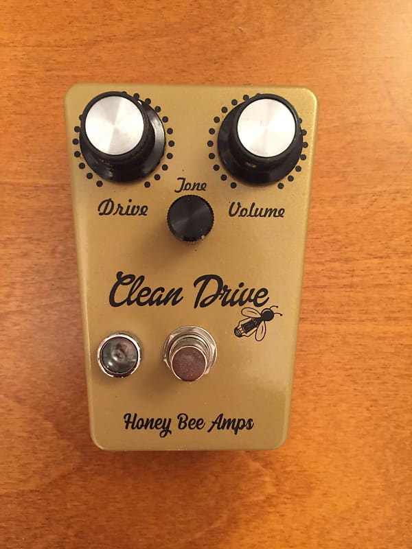 Honey Bee Amps - Clean Drive - Overdrive - Gold | Reverb