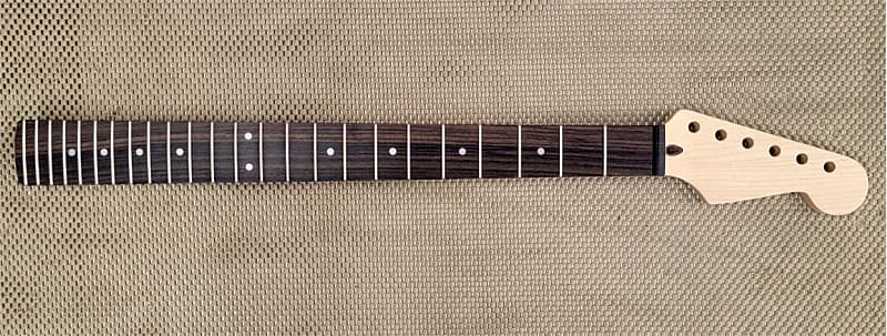 WD Music Fender Licensed Baritone 24 Fret Strat Neck - Maple | Reverb